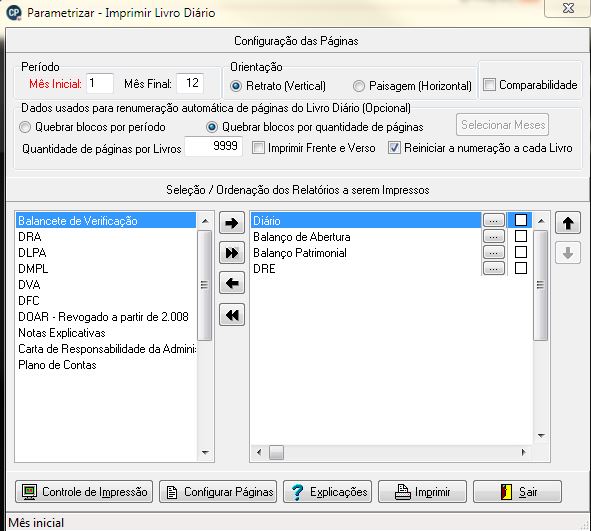 Contábil | Relatório de livro diário – Emissão do livro diário com ...