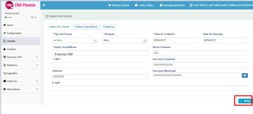 Como visualizar o cadastro de um cliente? – Autoatendimento Contmatic
